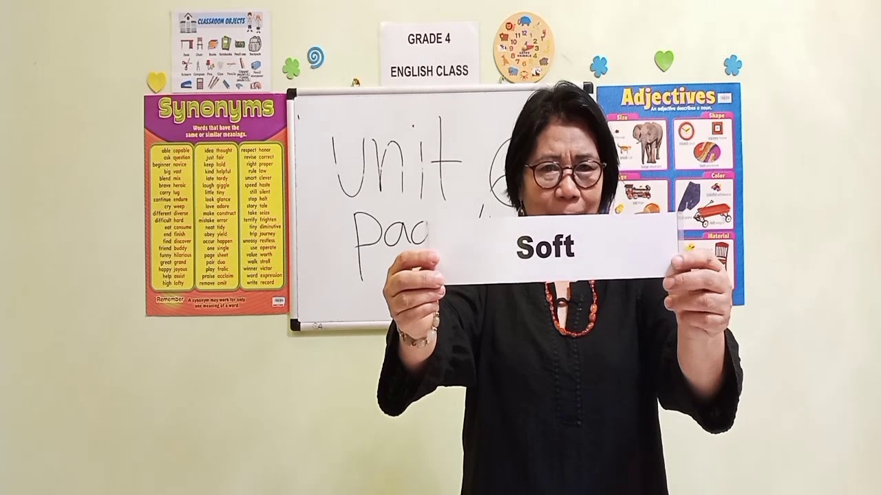 G4 English May 04 Unit 6 Lesson 1 Words Part 1 - YouTube