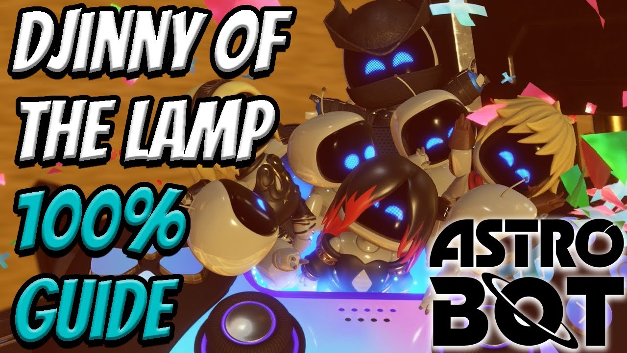 Djinny Of The Lamp 100% Guide - All Bots & Puzzle Pieces + Lost Galaxy ...