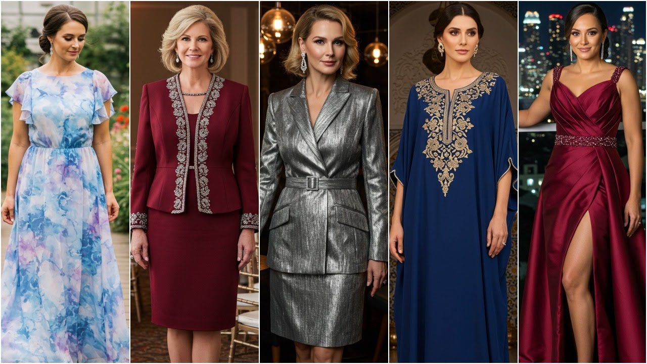 Unusual Mother of the Bride Dresses That Wow - YouTube