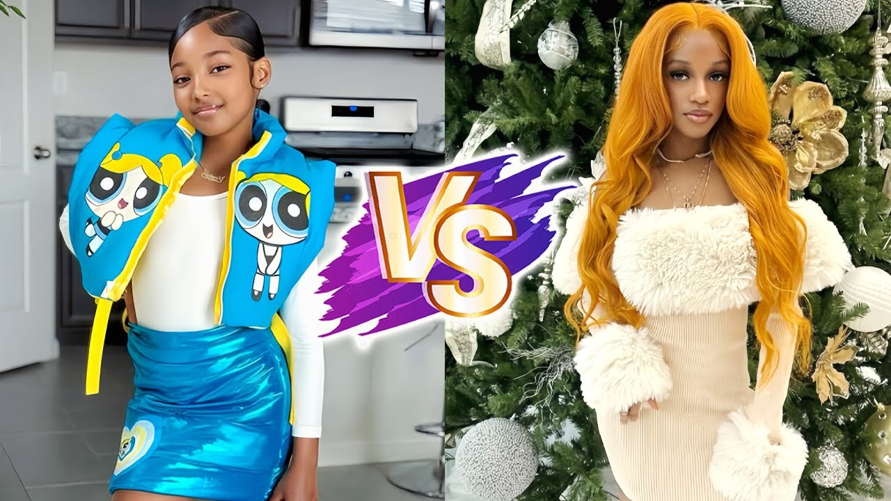 Aziyah Zaliyah VS Yaya Panton Natural Transformation 🌟 2025 | From 0 To ...