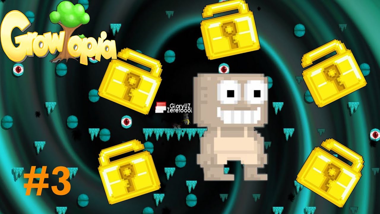 Growtopia| Dirt to Diamond Lock #3 - Trading and Growganoth! - YouTube