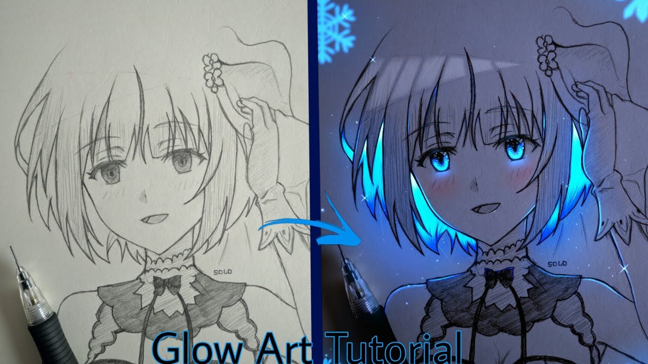 HOW TO GLOW BEHIND THE HAIR - YouTube