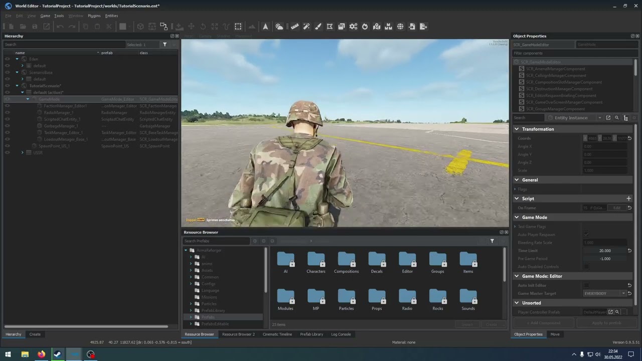 Arma Reforger: Custom Scenario Tutorial - Ending the Game 1/3 - Time ...