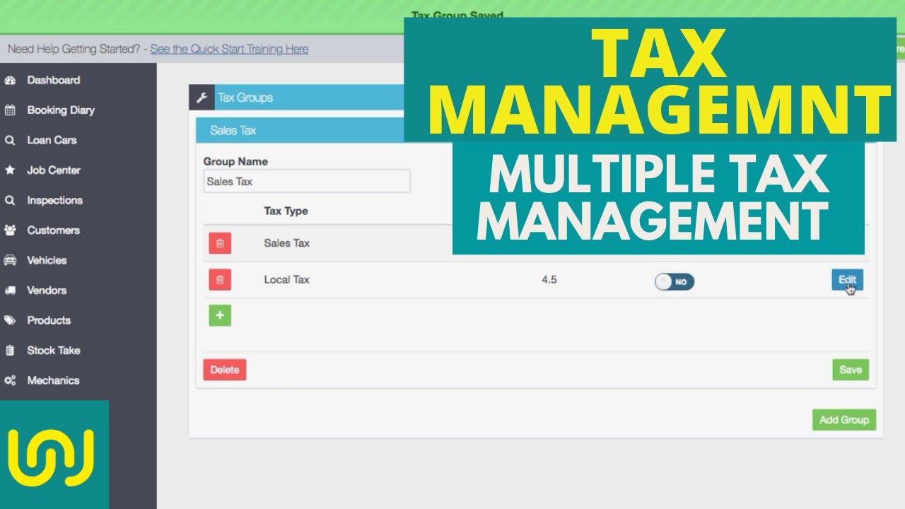 Multiple Tax Management - YouTube