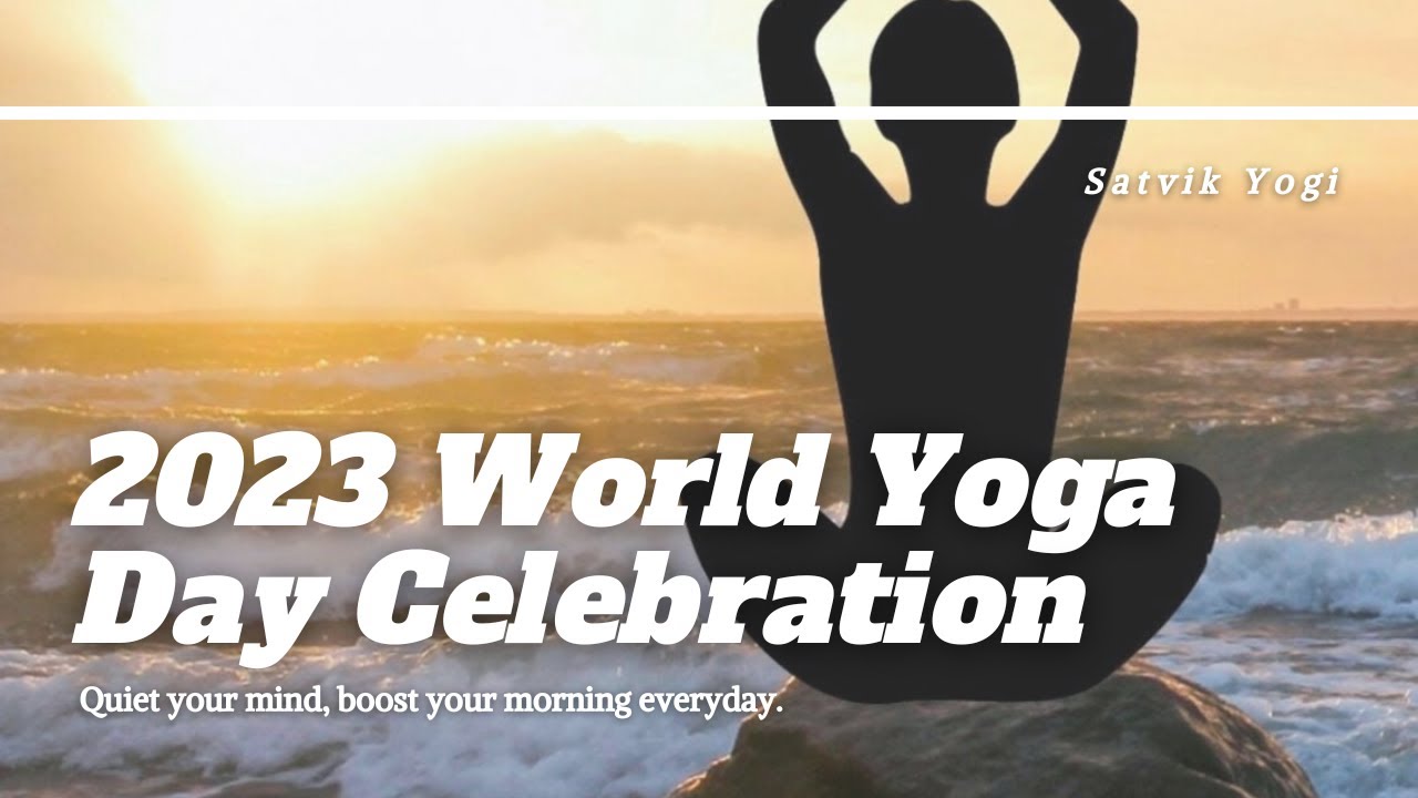 Day 1 of 100 Days With Satvik Yogi | 2023 International Day of Yoga ...