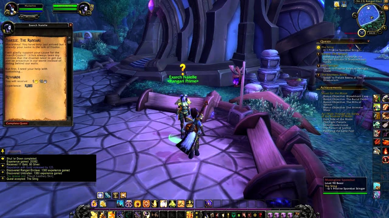 WoW: WoD Shadowmoon Valley Questing Part 3: The Pursuit of Justice ...