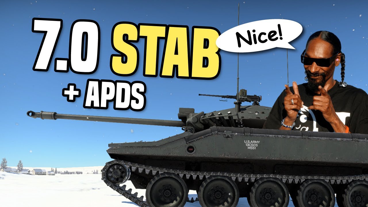 Si Pembully Segala Jenis Tank 👍 | M551(76) Gameplay War Thunder - YouTube