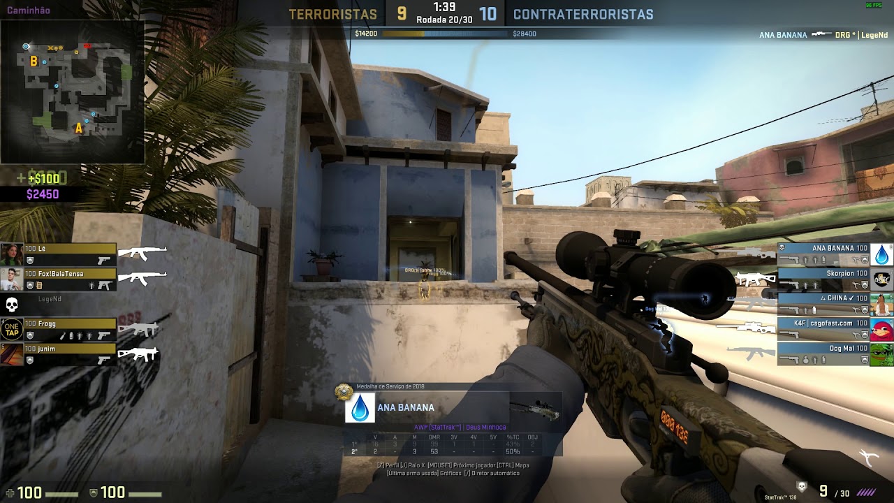 Play Mirage B AWP CT - YouTube