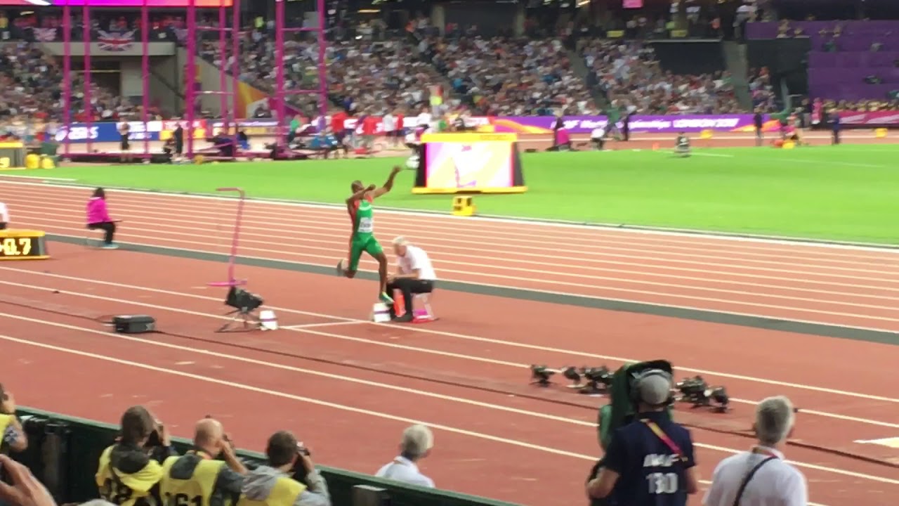 Nelson Evora 17.02m 2017 World Athletics Championships - YouTube