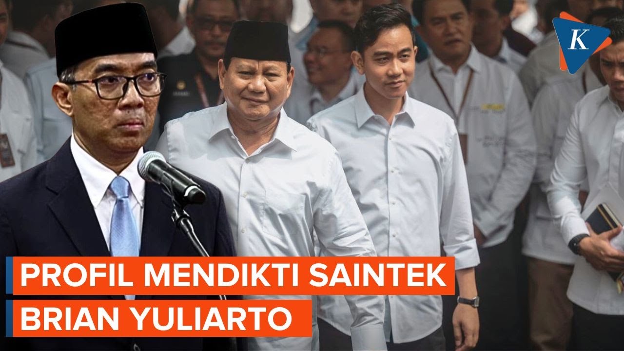 Profil Brian Yuliarto, Mendikti Saintek Baru Kabinet Prabowo-Gibran ...