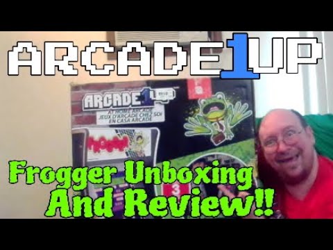 Arcade 1up Frogger Unboxing And Review!! - YouTube
