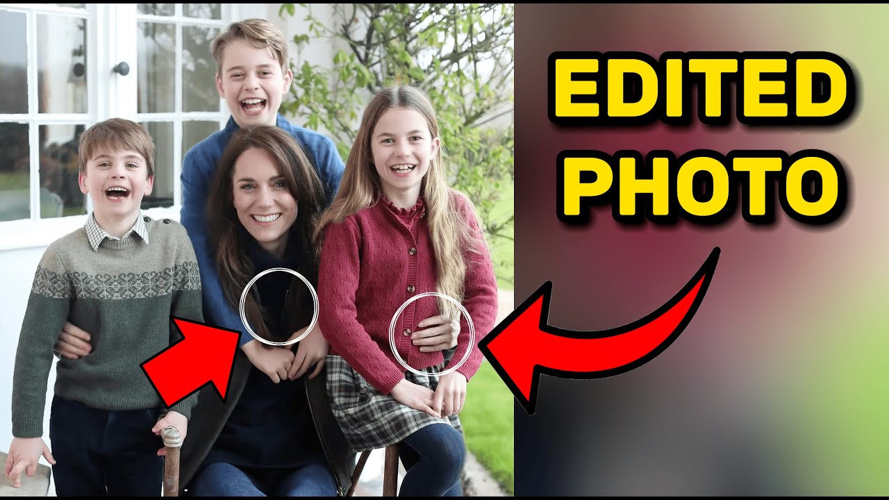 Crazy! Princess Catherine Admits to EDITING PHOTO - YouTube