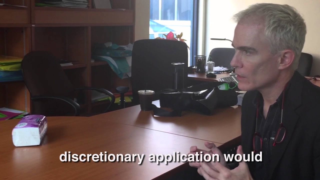 Dr. Mark Cenite Answers Questions about Discretionary Admission - YouTube