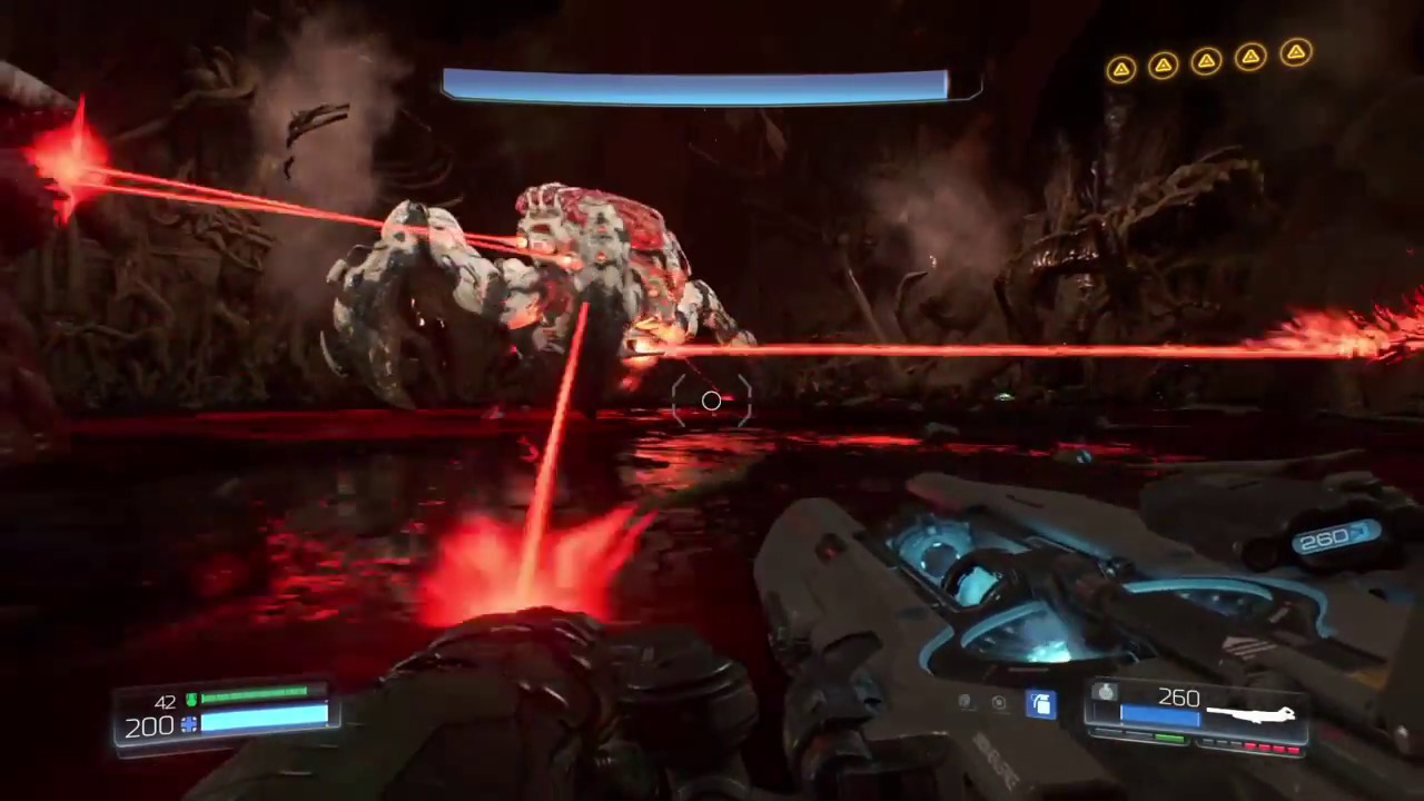 DOOM | PS4 | Boss Fight - Spider Mastermind & Ending - Argent D'Nur ...