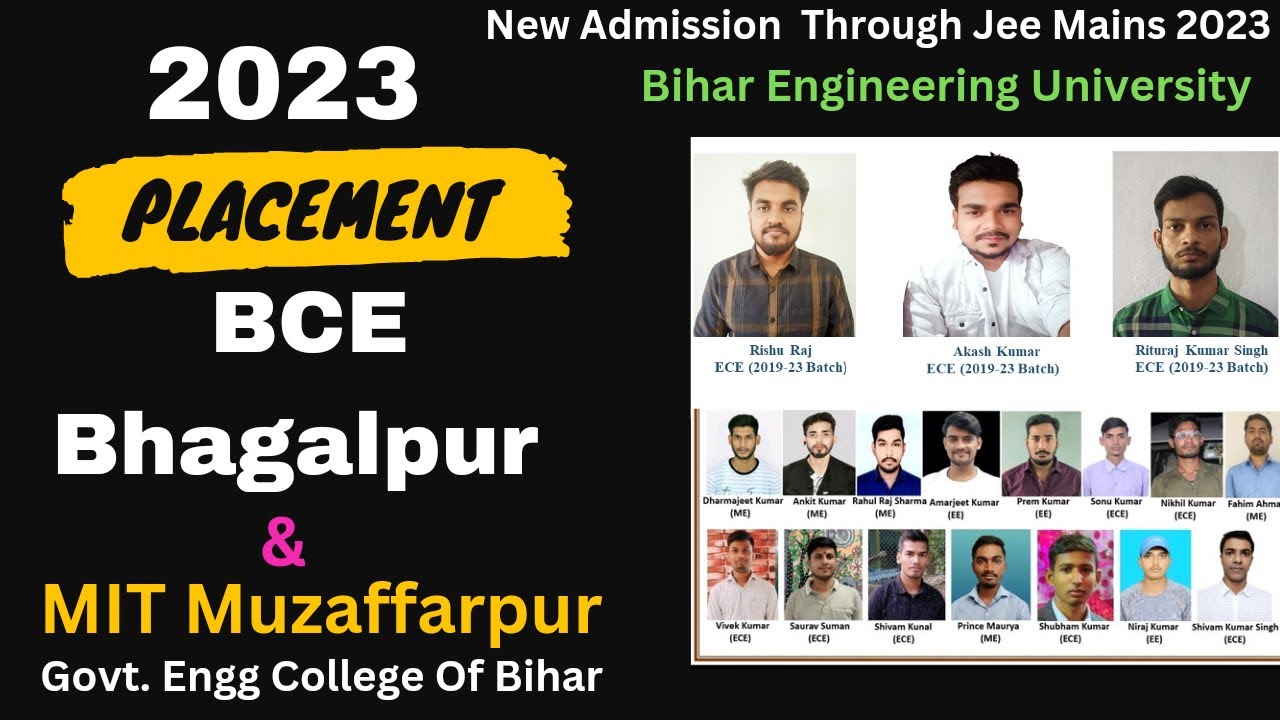 Bihar Govt. Engineering College Placement 2023 #beubihar #beu # ...