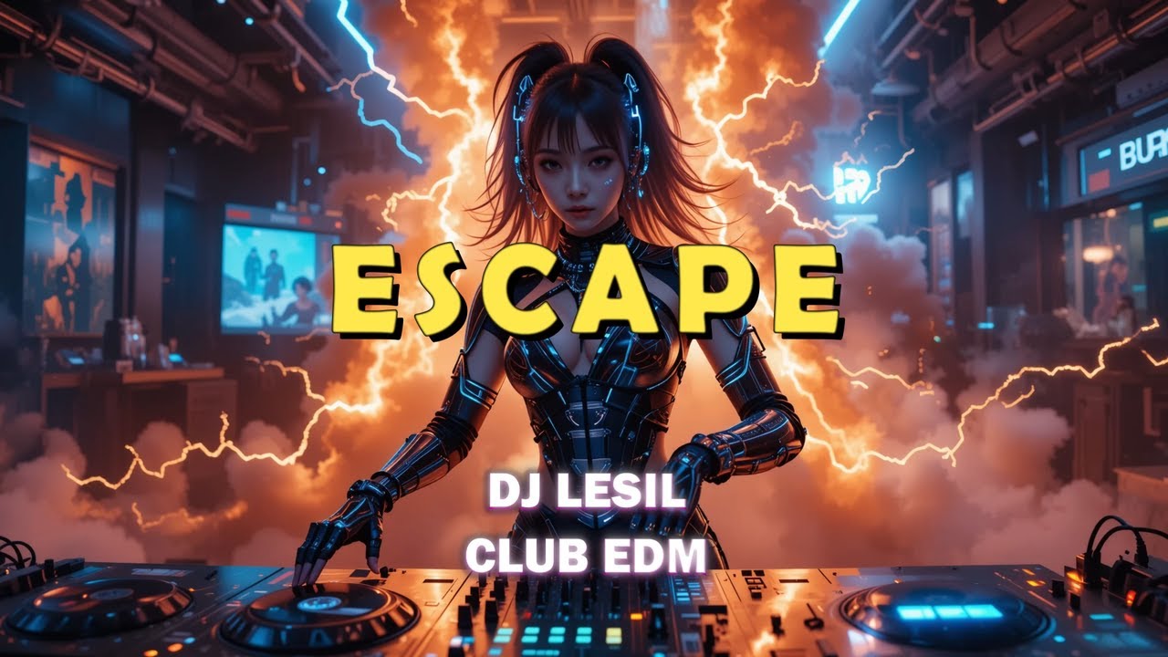 🔥전율의 클럽댄스 사운드 | ESCAPE (V1) | DJ LESIL - 2025 MEGA TECHNO 🎧 - YouTube