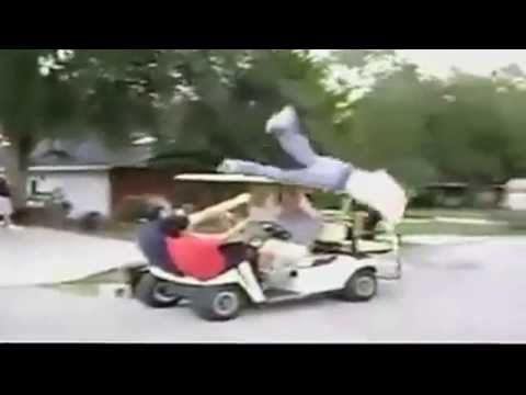 Crazy Golf Cart Fun Ride Video - YouTube