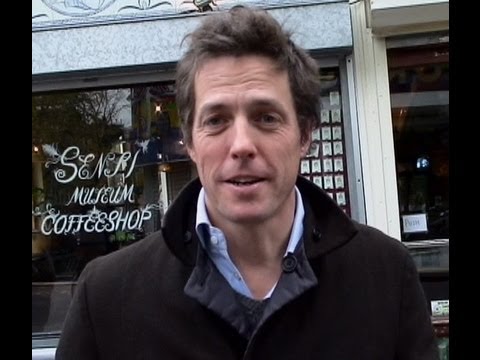 Hugh Grant in Amsterdam - (Hugh John Mungo Grant) - YouTube