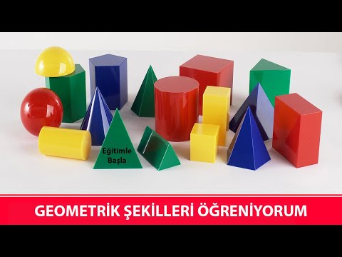 Geometrik Şekilleri Öğreniyorum - Şekiller - Shapes - Eğlenceli Eğitim - Etkileşimli Eğitim
