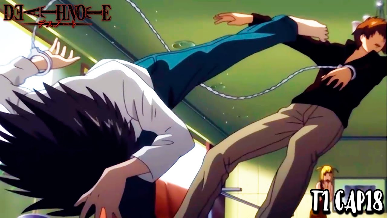 "L" y KIRA se Pelean | DEATH NOTE CAP18 Capitulo COMPLETO REACCIÓN - YouTube