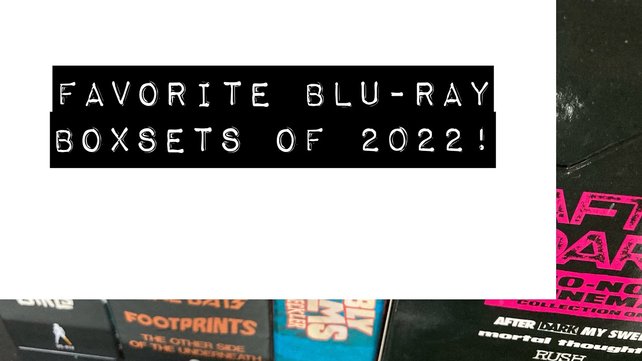 My Favorite Blu-ray Box sets of 2022! Holiday Gift Guide! - YouTube