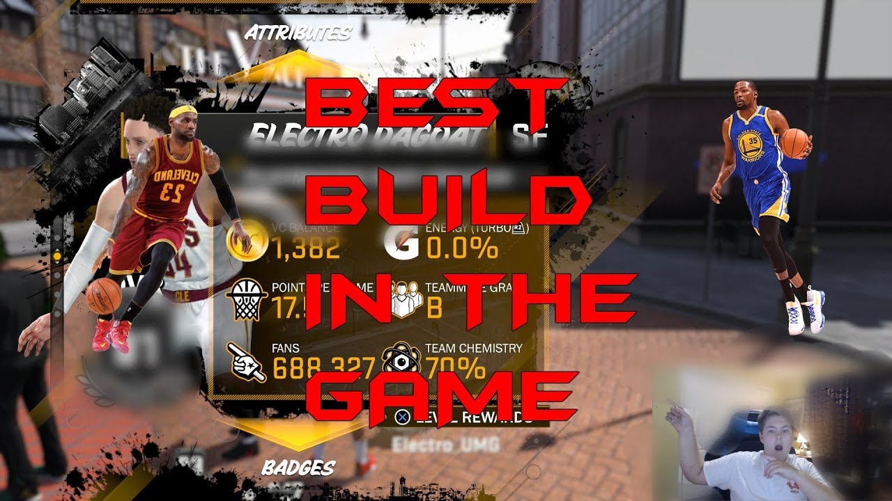 Best 2k18 MYPlayer!!! *all around build* - YouTube