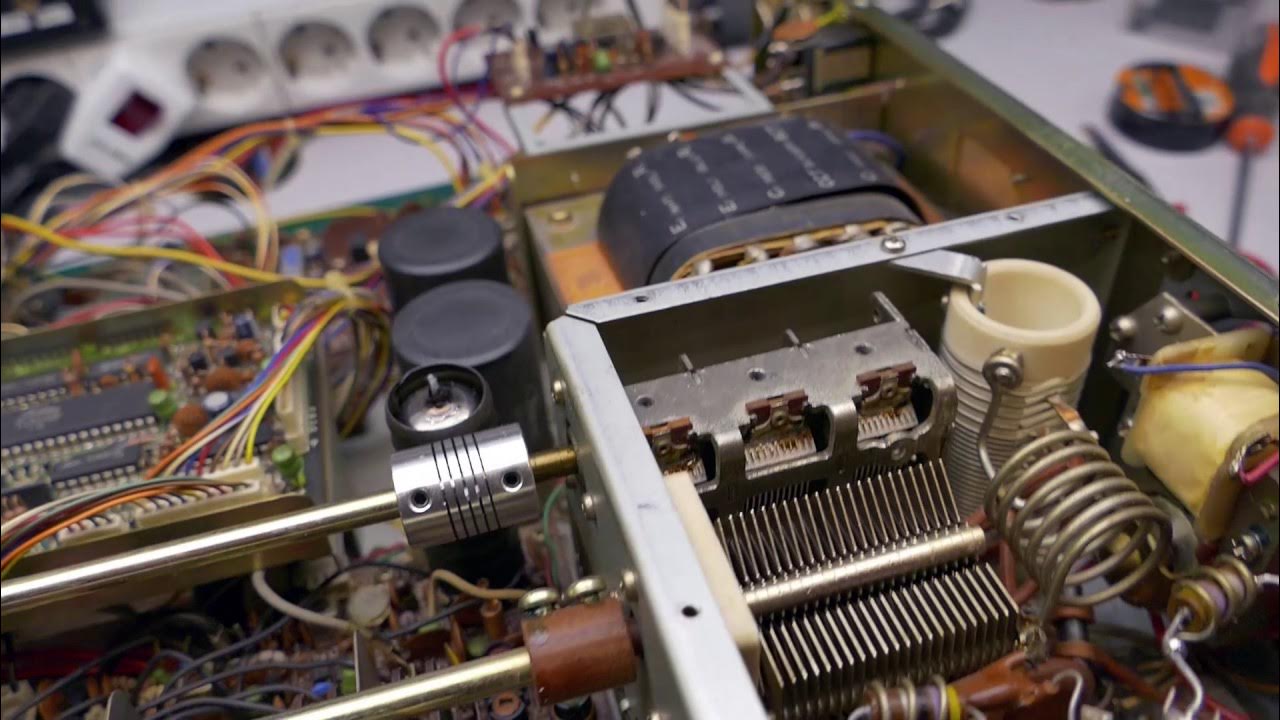 Poniendo al dia otro fabuloso Kenwood TS 830M - YouTube