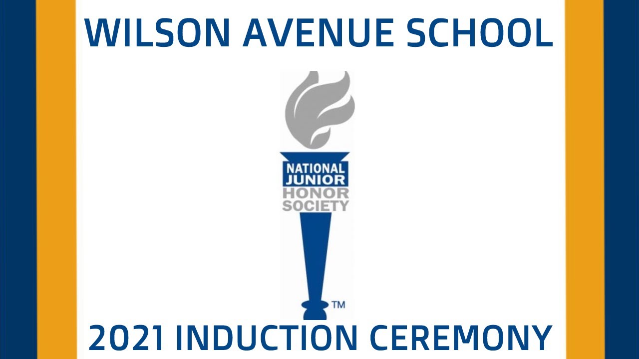 National Junior Honor Society Induction Ceremony - YouTube