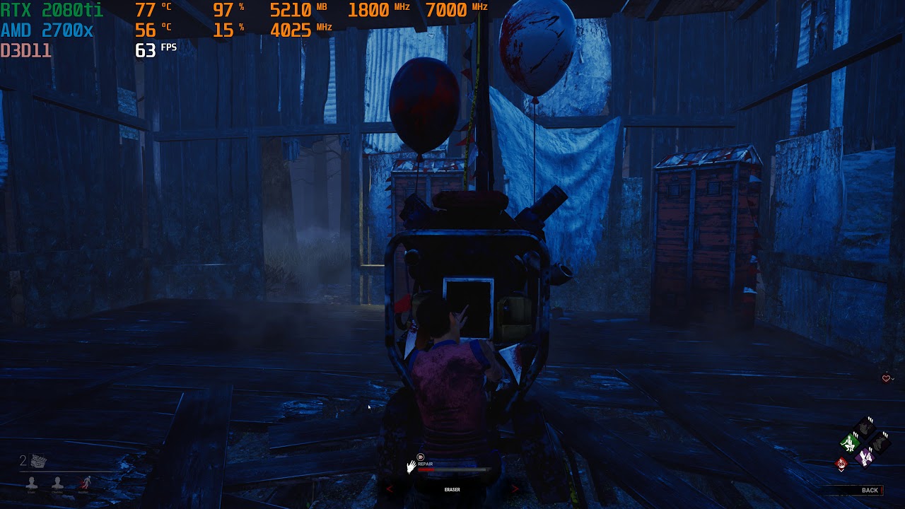 RTX 2080ti | Dead by Daylight | max graphic 4K - YouTube