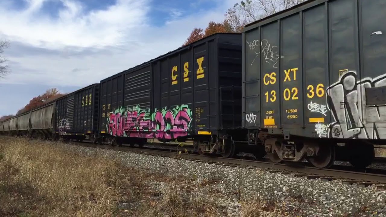 CSX Freight Train 147 - YouTube
