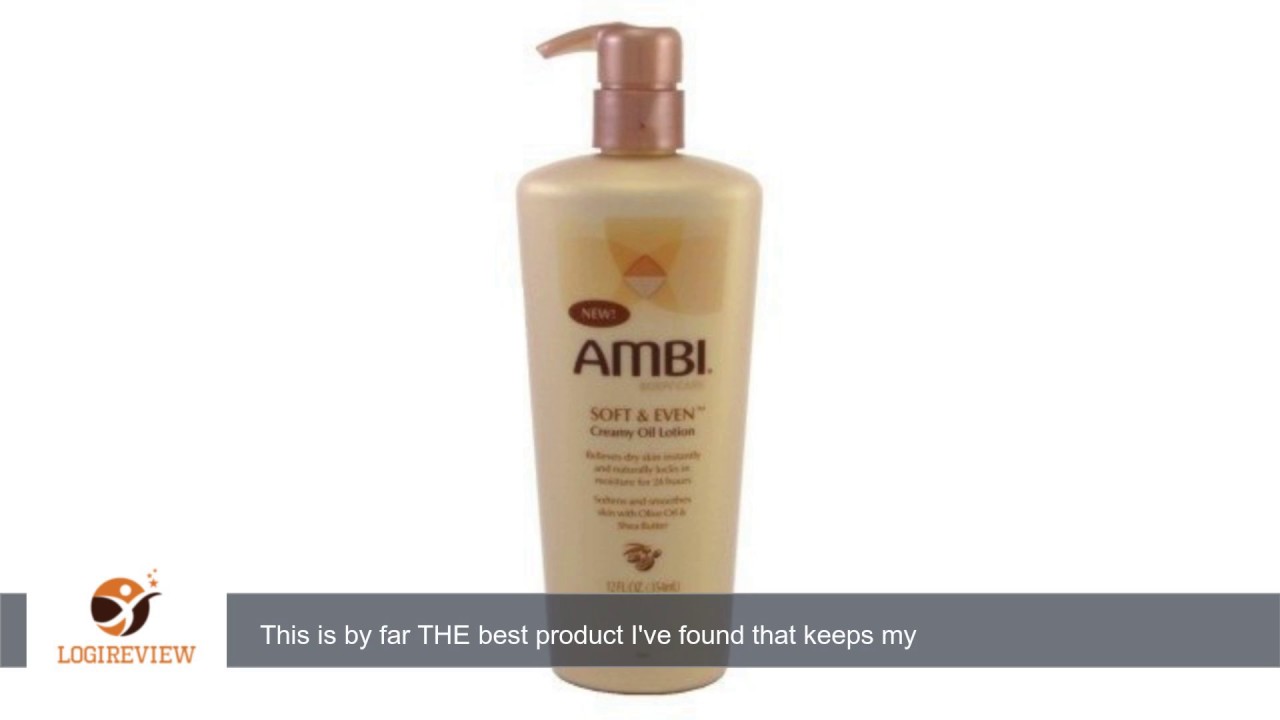Ambi Soft & Even Creamy Oil Lotion 12oz Pump (2 Pack) | Review/Test ...
