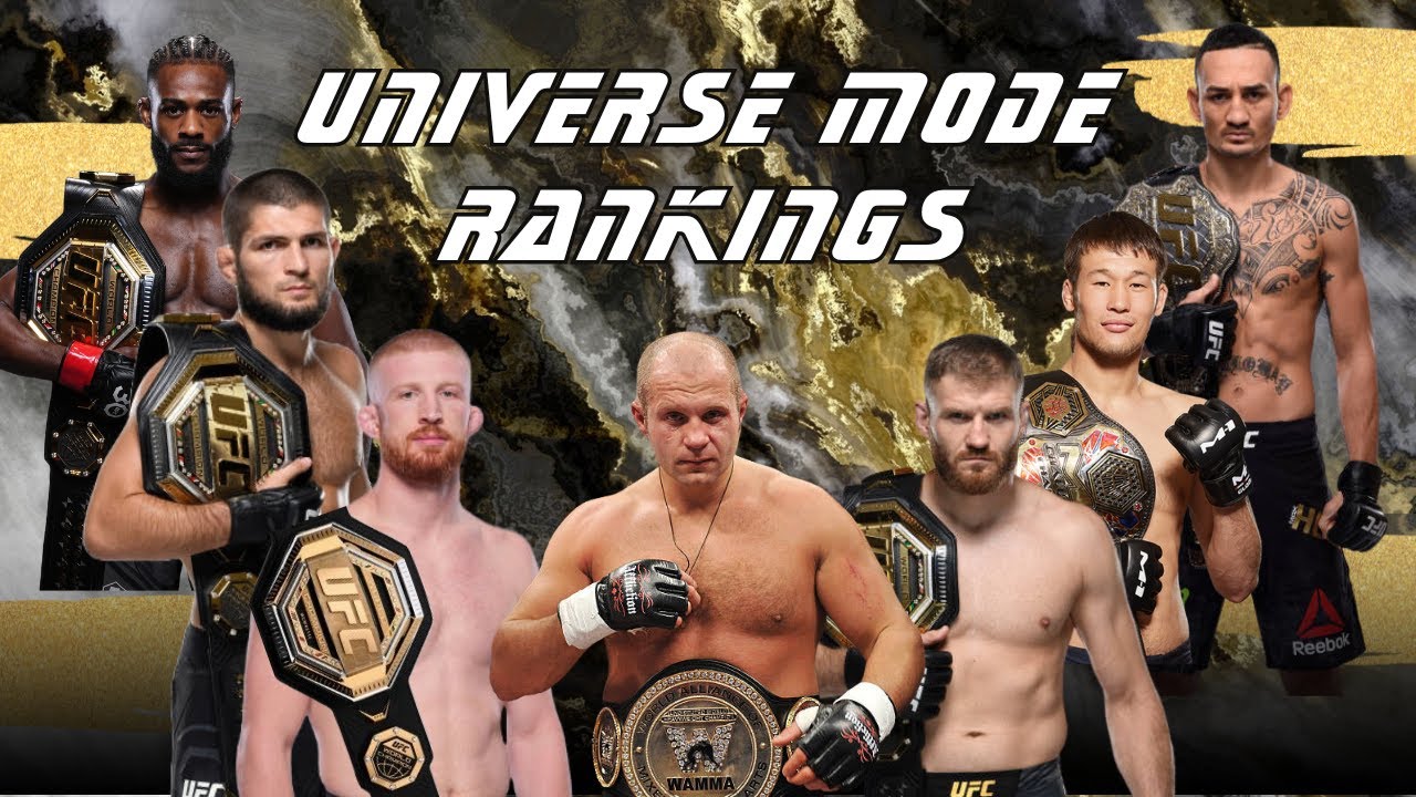UFC 9 Rankings | Universe Mode [UFC 5] - YouTube