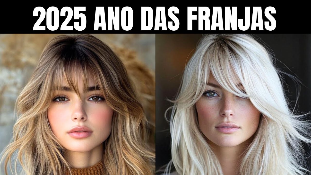 2025 O ANO DAS FRANJAS: TENDÊNCIA DE FRANJA 2025 SUPER EM ALTA ESTE ANO - YouTube