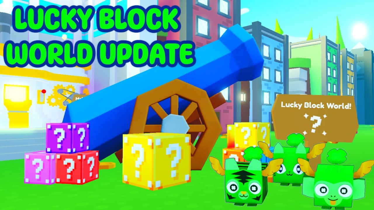 LUCKY BLOCKS ARE BACK!!! PSX update - YouTube