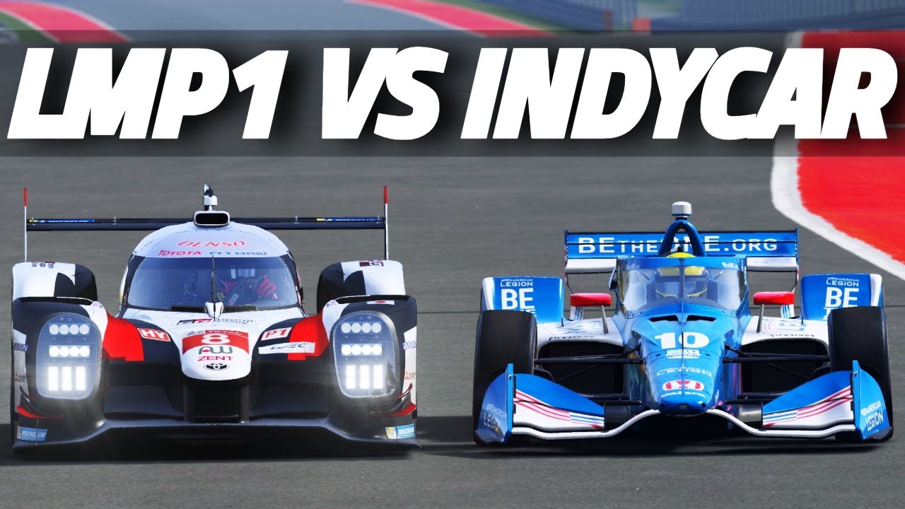 LMP1 vs INDYCAR: Which One's Faster? - YouTube