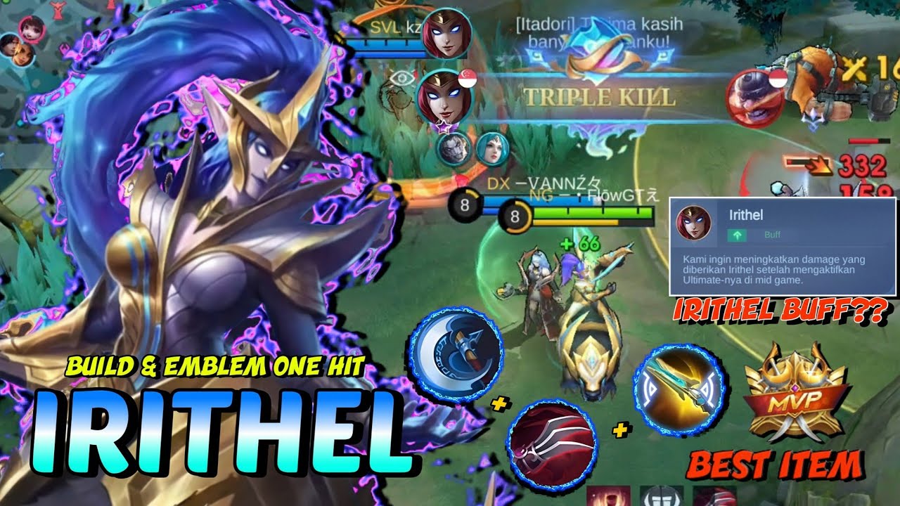 IRITHEL BUILD TERBAIK SETELAH DI BUFF | Build Rahasia untuk Irithel ...