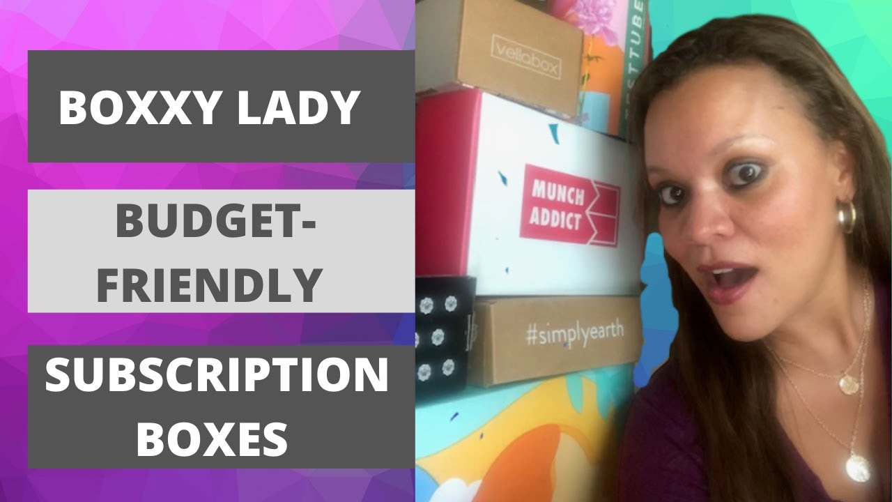 Boxxy Lady: Best Subscription Boxes for Women 2021 - YouTube