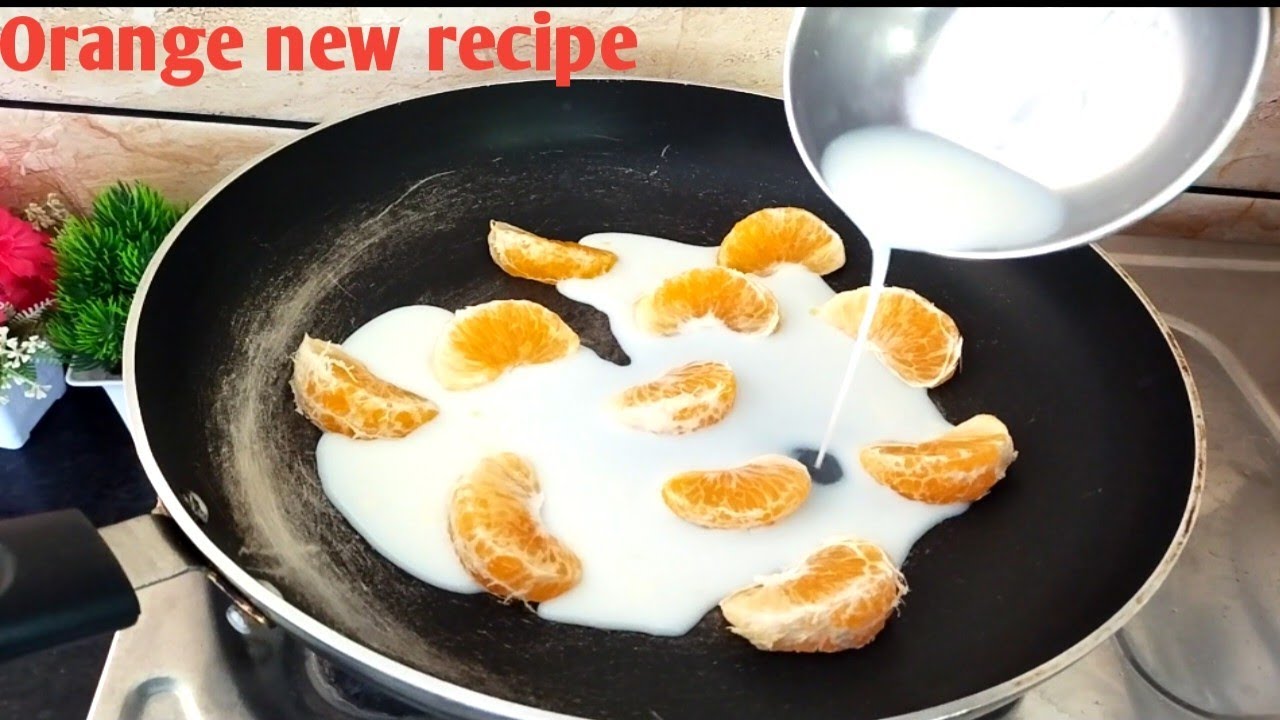 Orange se nayi recipe//Healthy and tasty recipe//orange recipe //North ...
