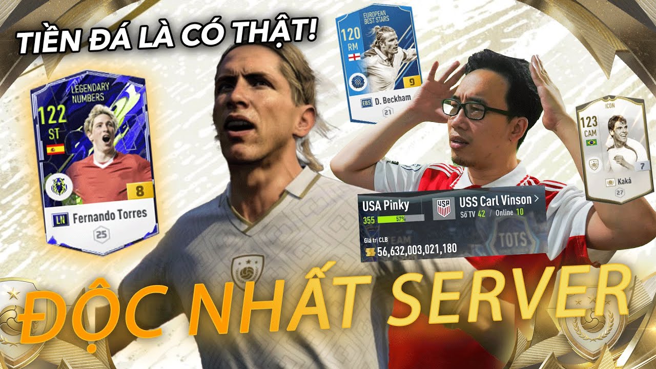 FC Tiền Đá - USA Pinky và Torres LN vàng chóe ngon nhất server - YouTube