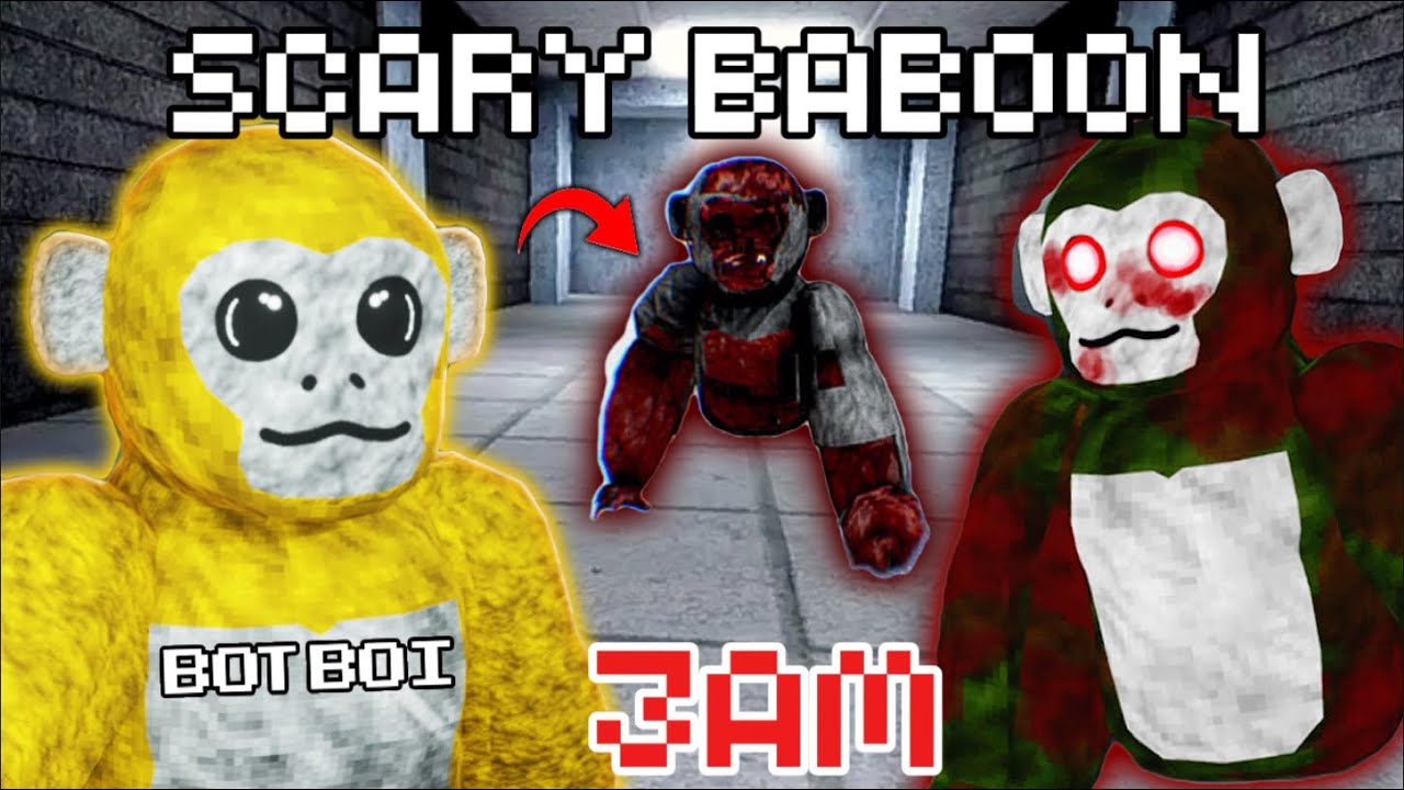 This New GHOST in Scary Baboon HAUNTS…(3AM) - YouTube