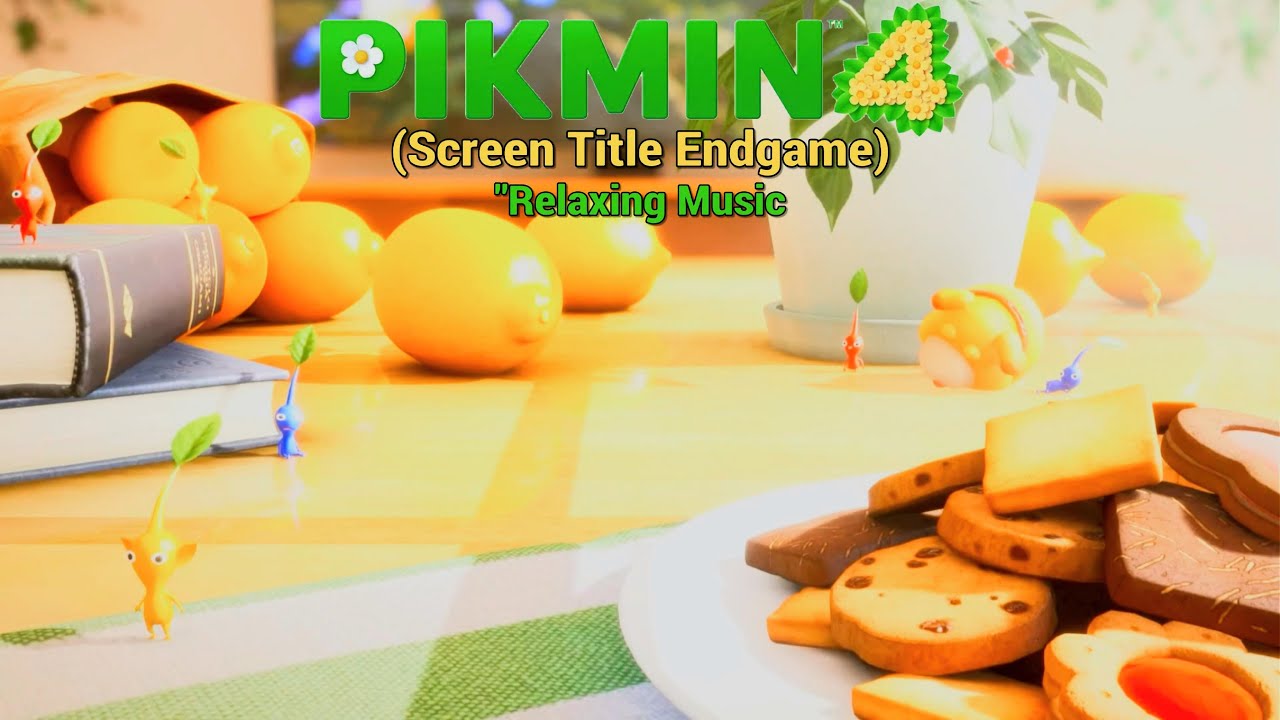 Pikmin 4 | Screen Title Endgame & Main Menu (Extended Version) - YouTube