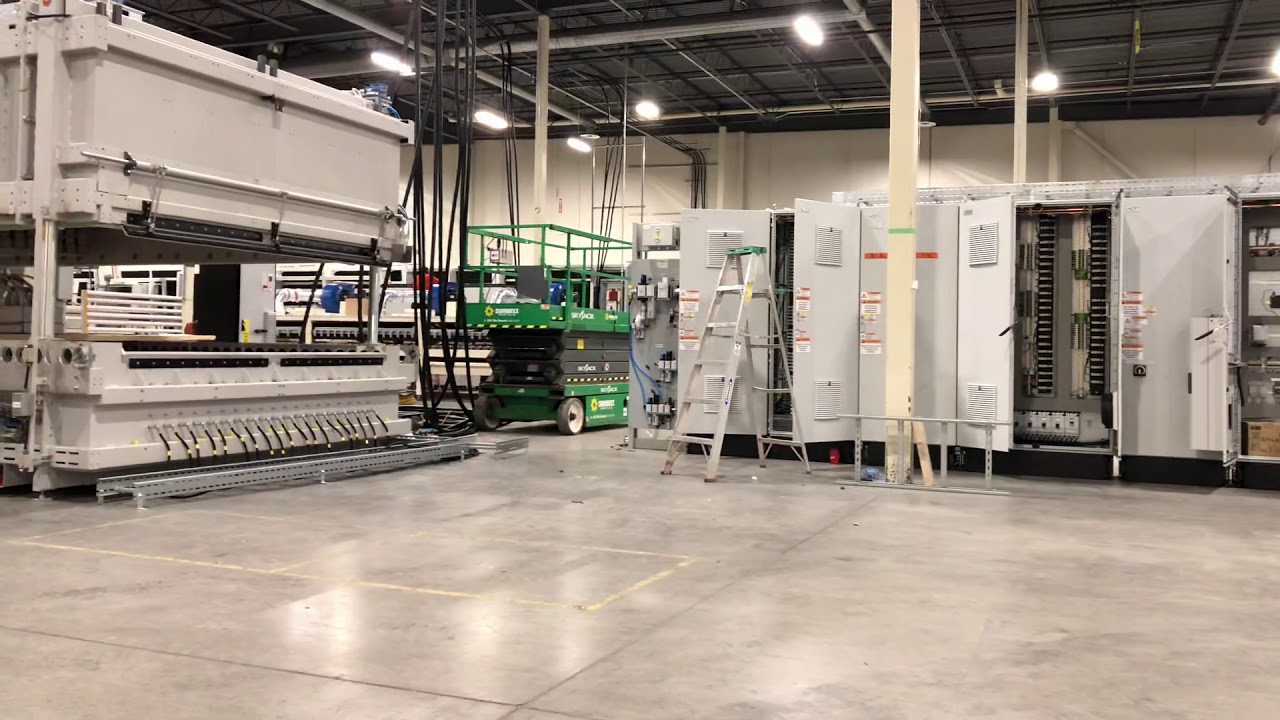 Setting up the new plant - YouTube