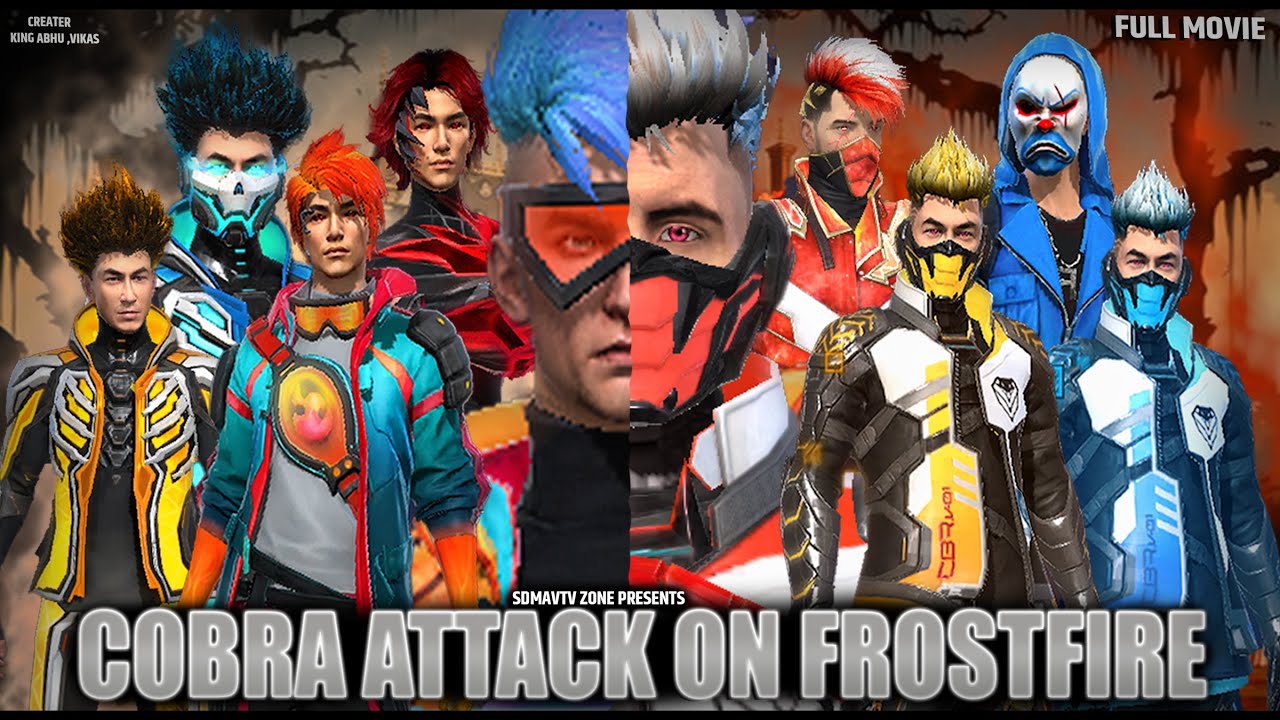 COBRA ATTACK ON FROSTFIRE | ACTION STORY IN HINDI | FREE FIRE FULL ...