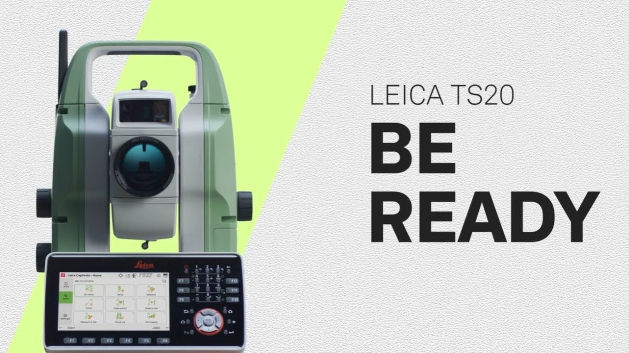 Leica TS20 – Erste Robotic Totalstation mit künstlicher Intelligenz ...