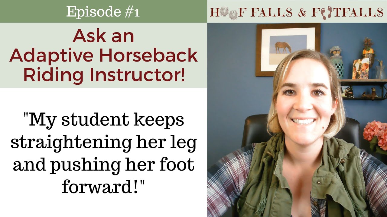 Ask an Adaptive/Therapeutic Horseback Riding Instructor! #1 - YouTube