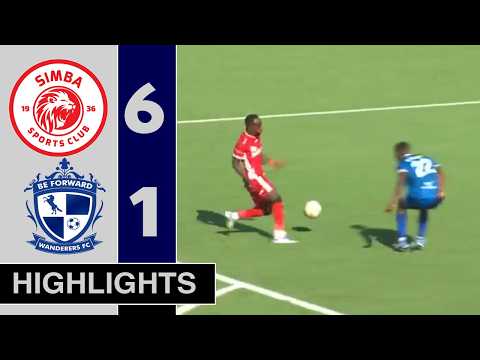 Simba SC vs Mighty Wanderers | Match Highlights & Goals leo 2026