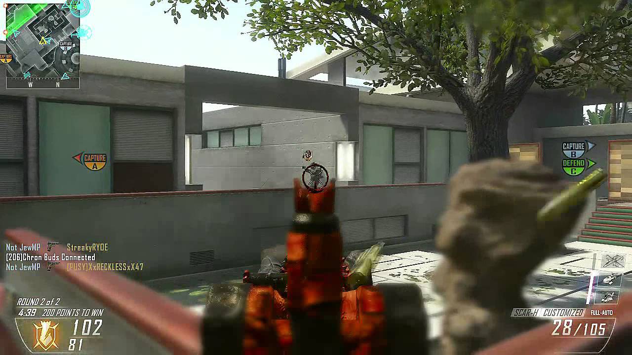 112-6 Solo w/ SCAR-H! This Gun Hits! - BO2 / Black Ops 2 Gameplay - YouTube