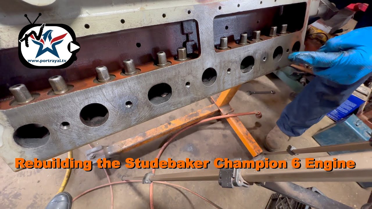 Preview: Building the Studebaker Champion 6 Engine - ShopTime™305 - YouTube