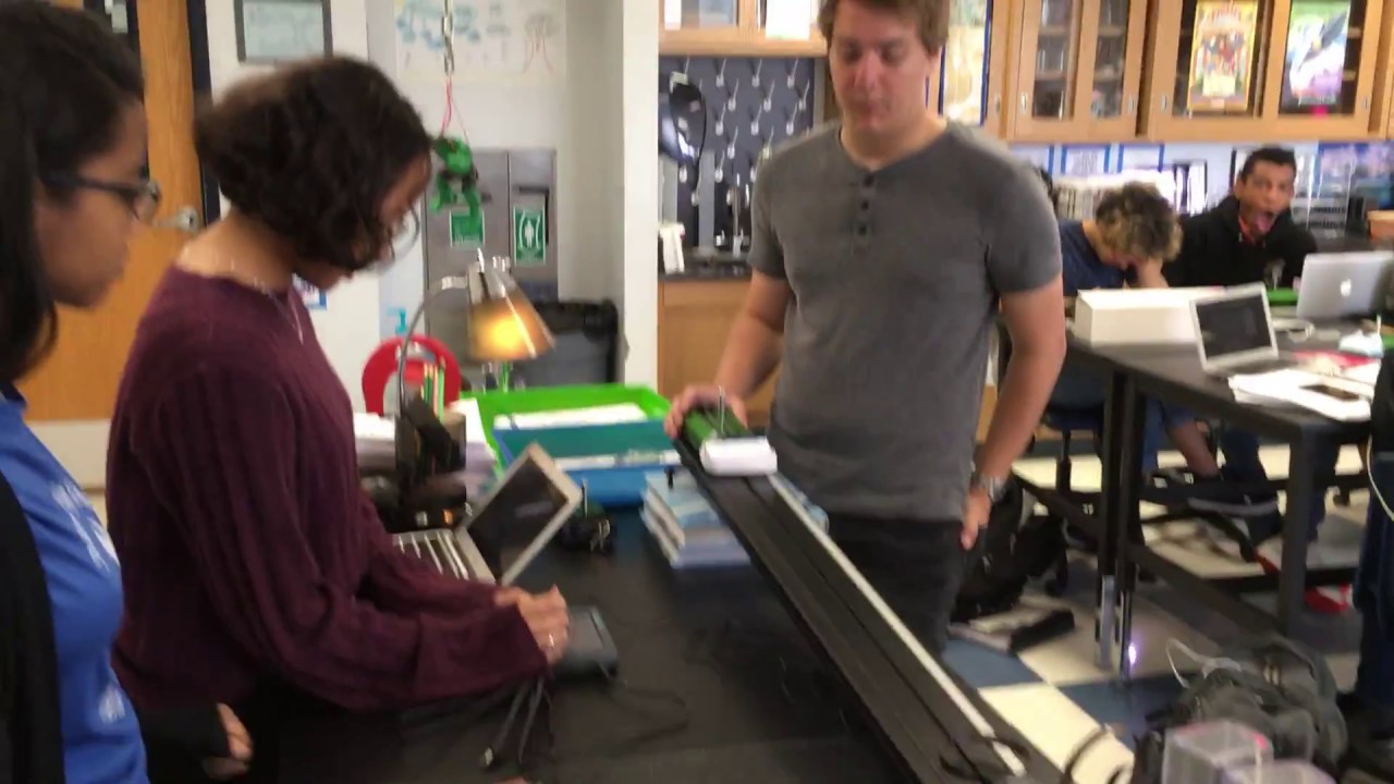 Collecting Data for a Crash Test - Physics Class - YouTube