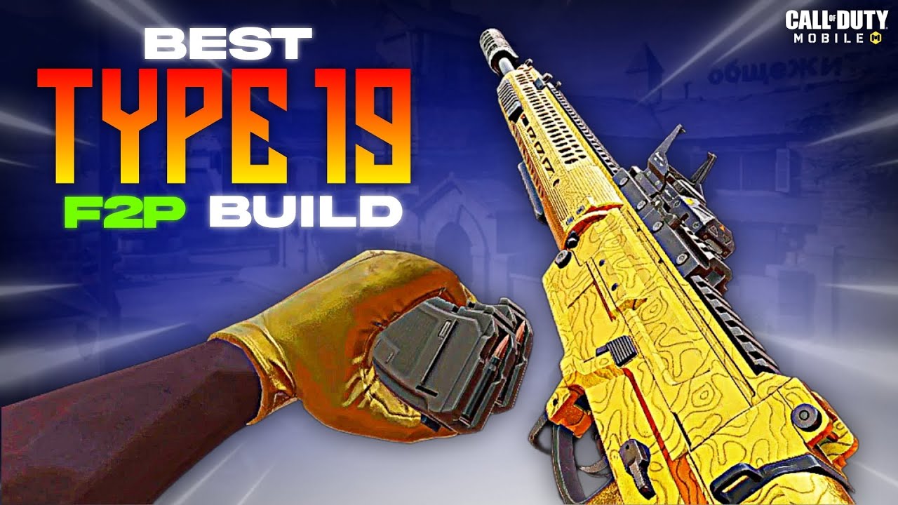 The best TYPE - 19 red dot gunsmith for F2P KINGS 💪 in CODM - YouTube